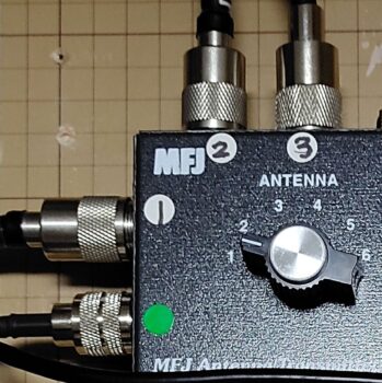 MFJ-1700C アンテナスイッチの設置！設置後の感想も